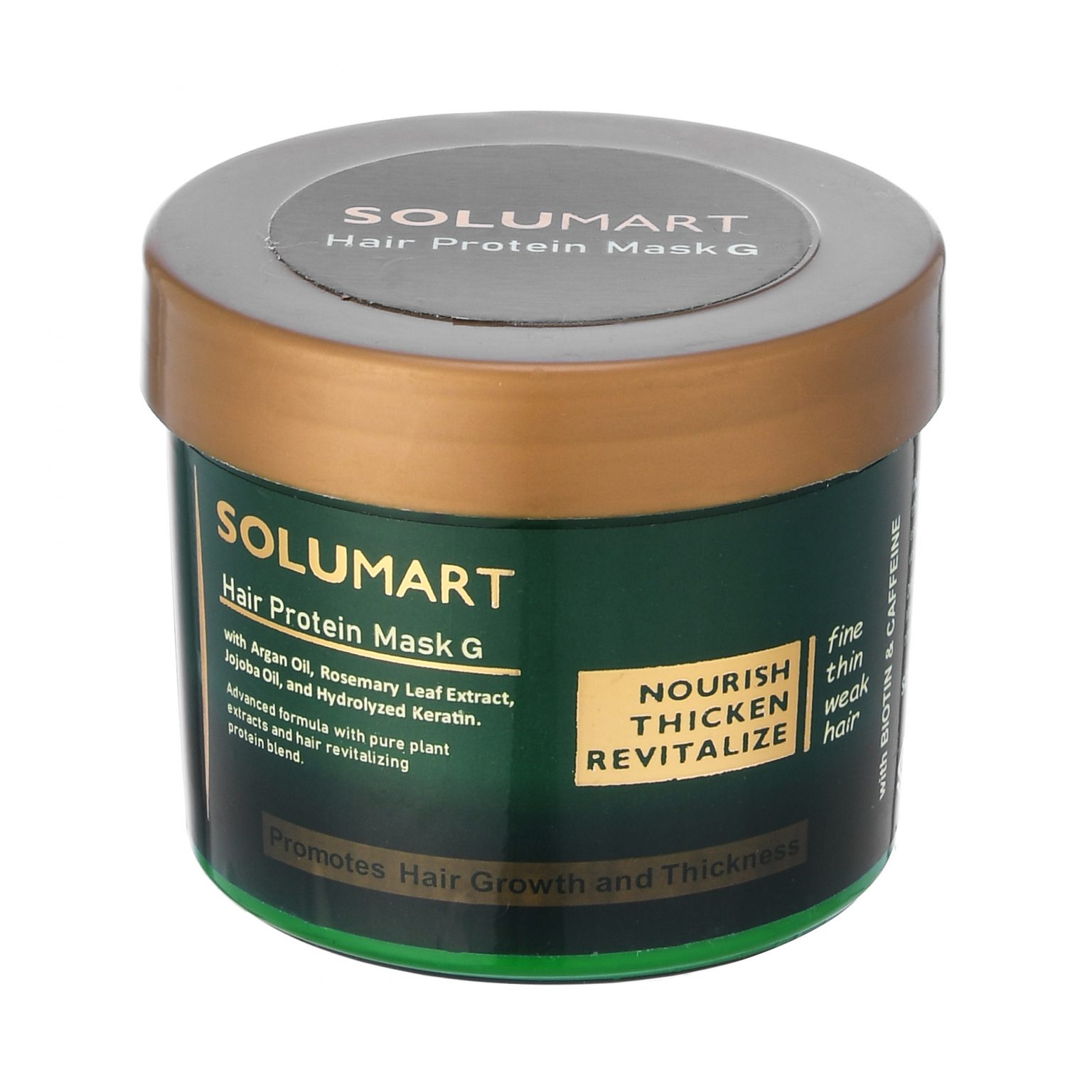 Solumart hair protein Mask (G). Promotes hair Growth & thickness ...