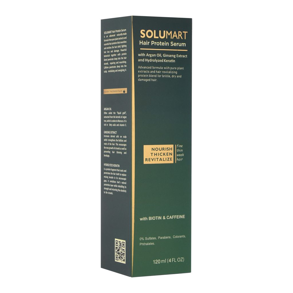 Solumart Hair Serum for dry, brittle hair, and split ends protector ...